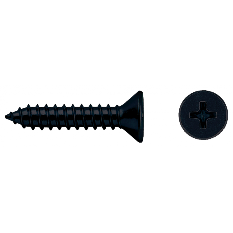 Tornillo rosca chapa DIN 7982 con cabeza avellanada e impronta PH